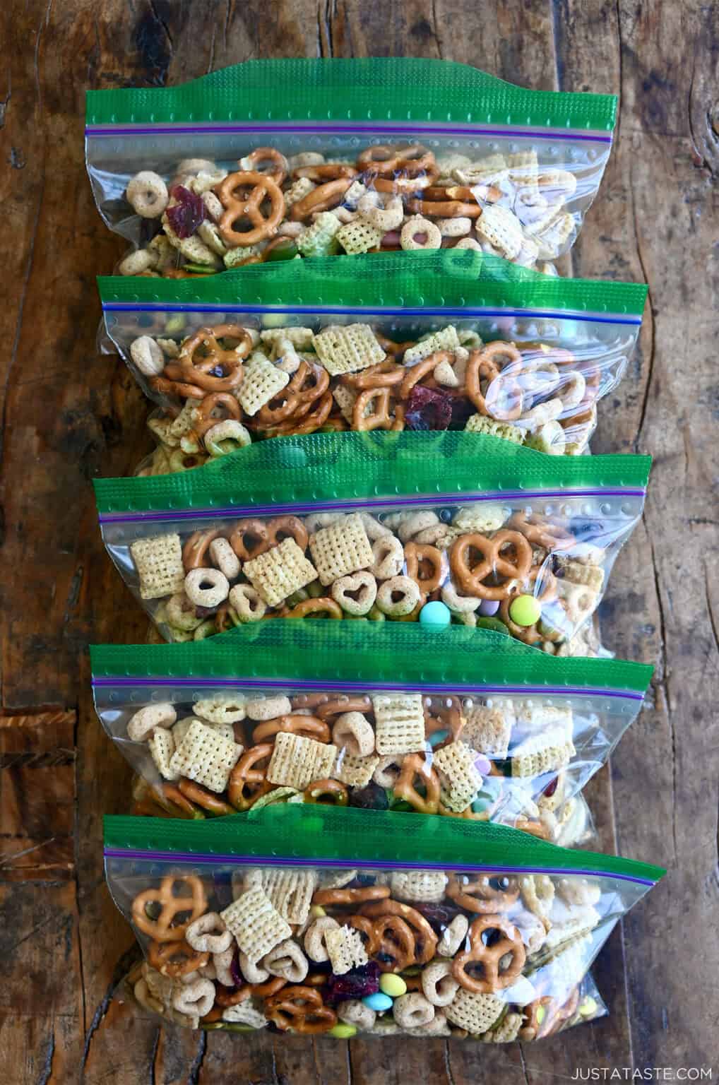 Homemade Trail Mix (School-Friendly) - Just a Taste