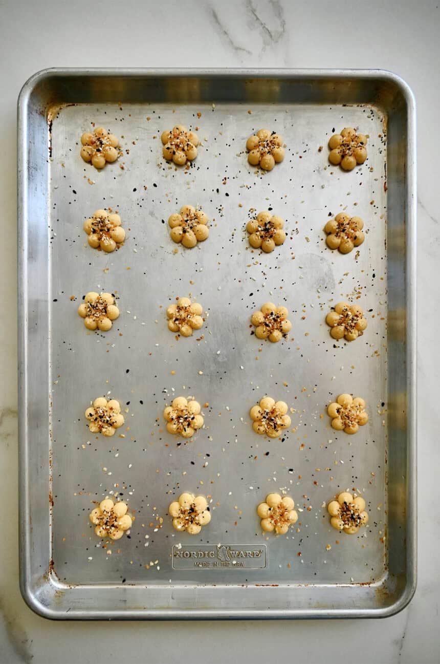 Southern Cheese Crackers (Savory Spritz Cookies)