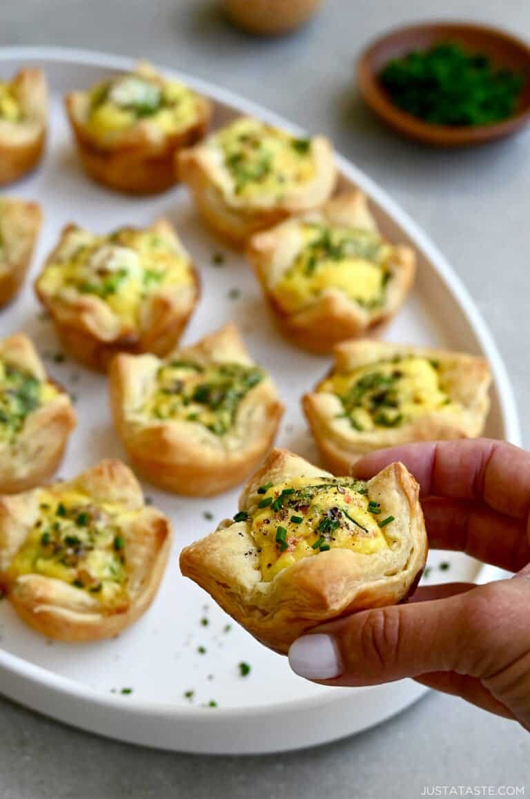 Mini Quiche with Puff Pastry (Any Flavor!)