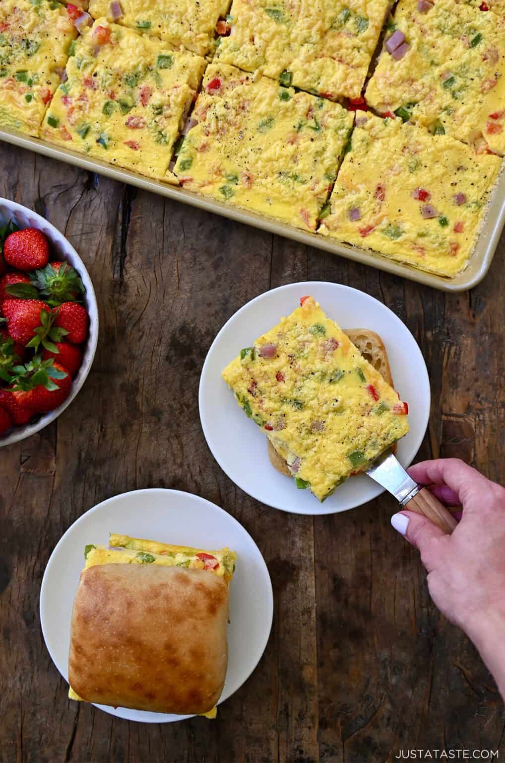 Sheet Pan Eggs Recipe